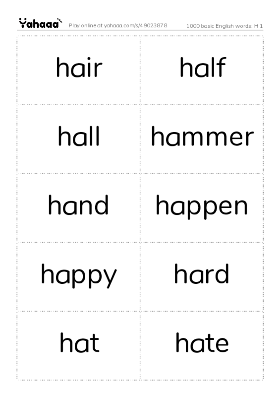 1000 basic english words pdf download